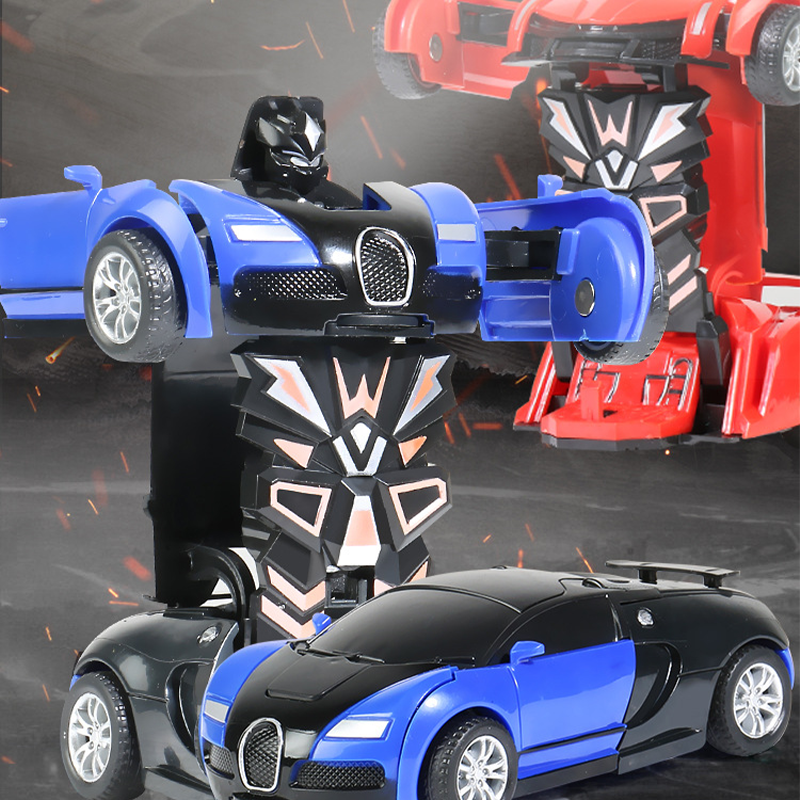 Jouet voiture transformable en robot et créatif – approchu